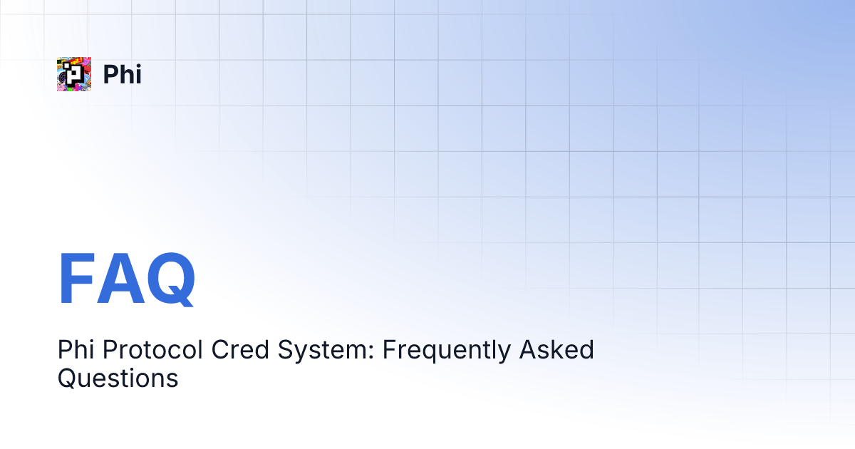 FAQ | Phi
